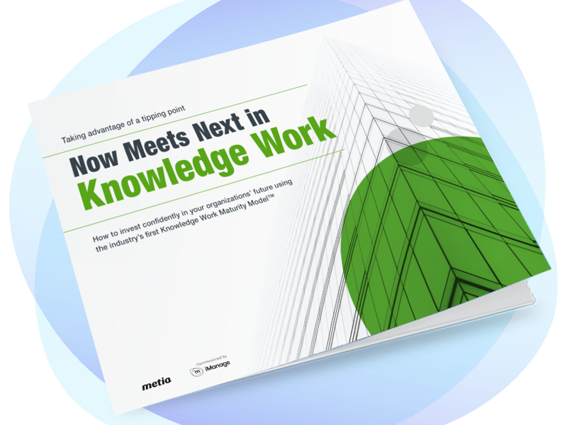 Research Report: The Knowledge Work Maturity Model | Maturity